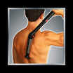 ULTIMATE PRO Back Hair Shaver with 2 Attachment Flex Heads & Power ...